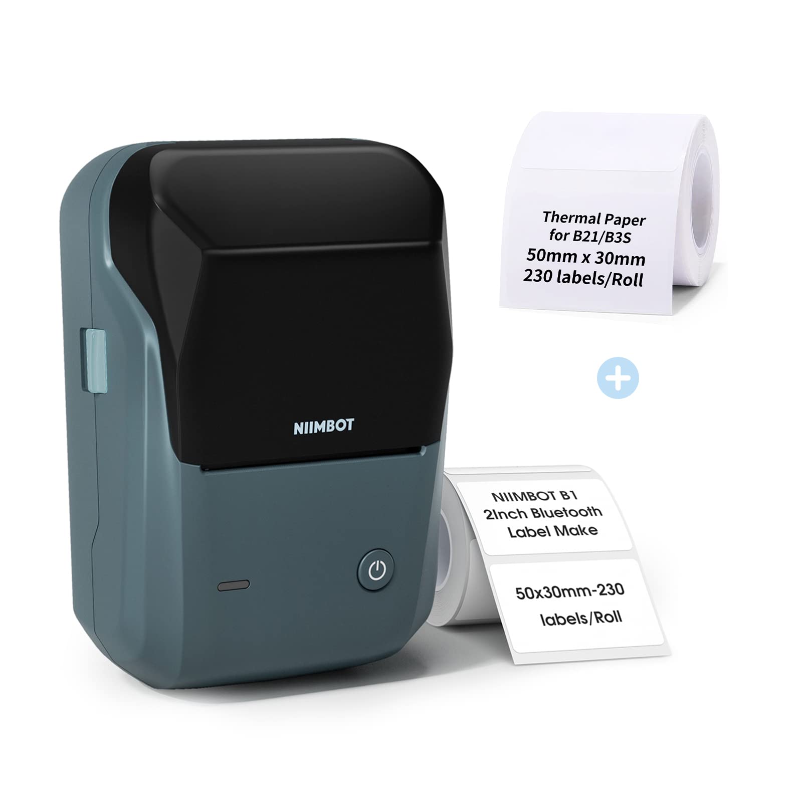 Amazon.com : NIIMBOT B1 Label Maker with 2 Roll Label Tape : Office ...
