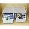 SimpleHouseware Stackable Pull Out Cabinet Basket Drawer Organizer ...