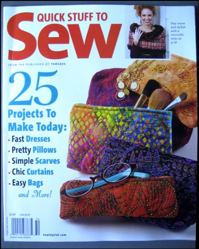 Quick Stuff to Sew: Threads Magazine: Amazon.com: Books