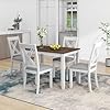 Amazon.com - Merax Dining Table Set for 4, Rustic Minimalist Wood 5 ...