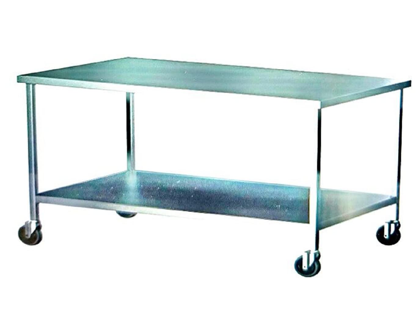 DG DEXAGLOBAL Stainless Steel Kitchen Working Heavy Steel Table ...