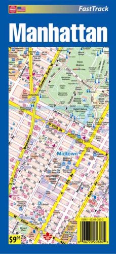 Manhattan Fast Track Map: MapArt, Craig White, MapArt: 9781553683803 ...