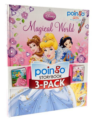 Poingo 3-Book Disney Princess Library: Cinderella, Sleeping Beauty ...