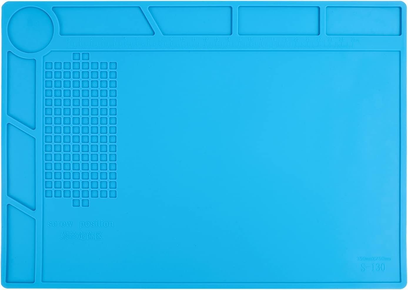 Aweohtle Lötmatte Silikon 500℃ Hitzebeständige Magnetisch Reparatur ...