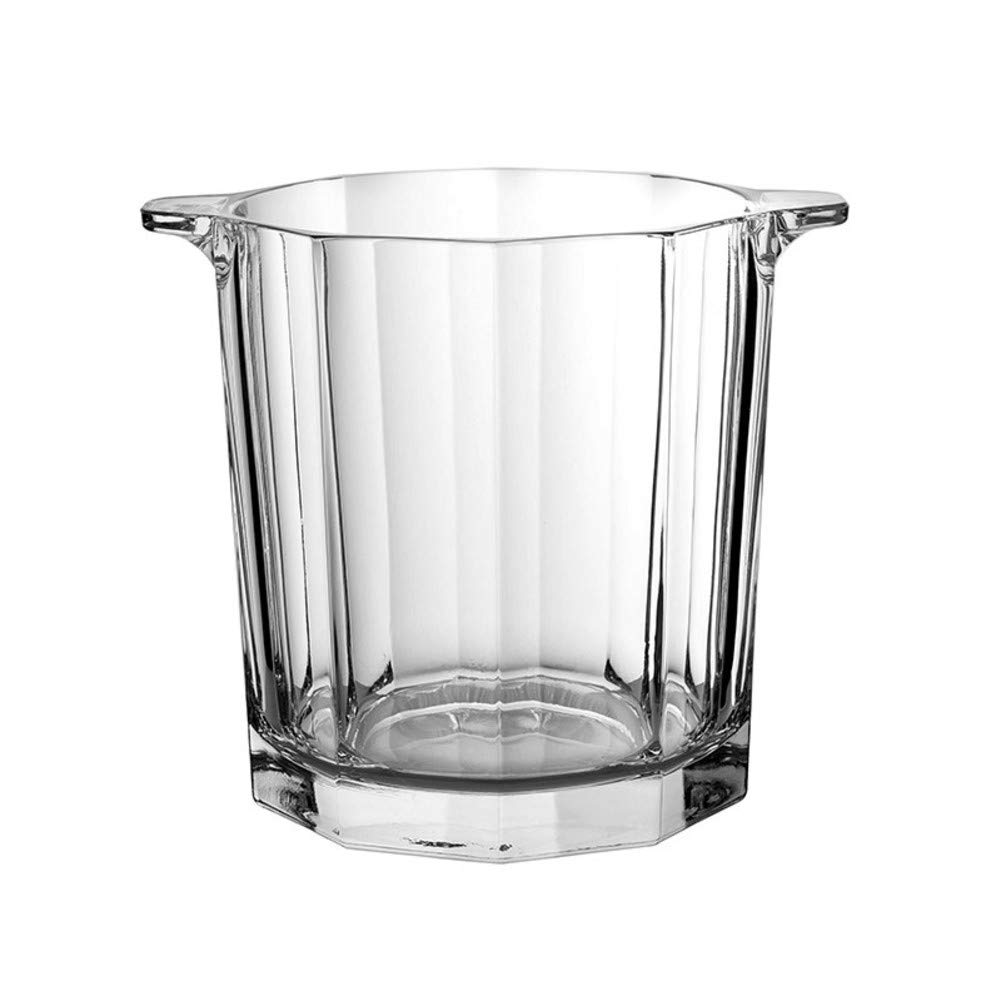 Buy IC&EO Crystal Glass Ice Bucket,clear Champagne Bucket Ice Beverage ...