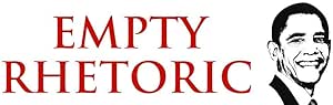 Amazon.com: HZ Graphics Magnet Empty Rhetoric Anti Obama Vinyl Magnetic ...