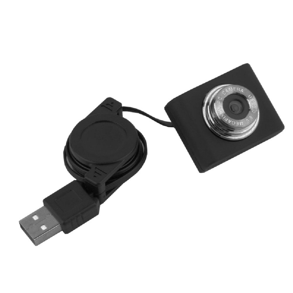 Amazon.com: Mini 5M Retractable Clip 120 Degrees USB Web Cam Web Wide ...