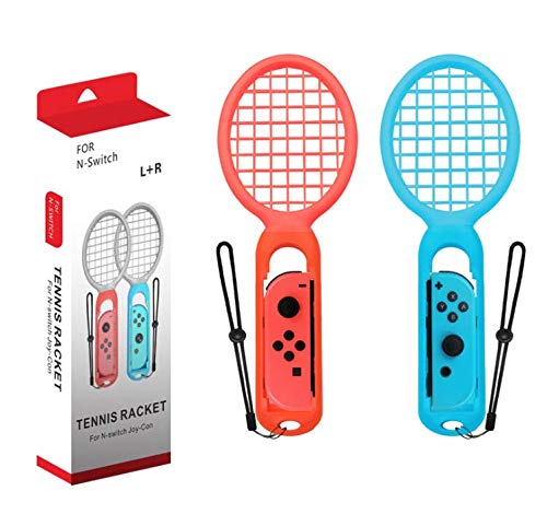 Amazon.com: Tennis Racket for Nintendo Switch Joy-Con Controller, Twin ...