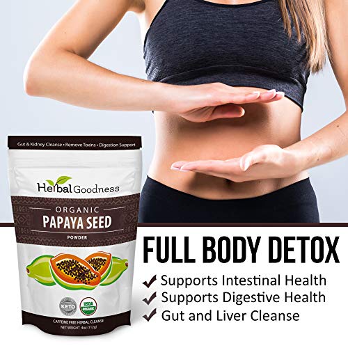 Papaya Seed Powder 100 Pure USDA Organic Non GMO Verified Kosher papaya-seed-powder-100-pure-usda-organic-non-gmo-verified-kosher