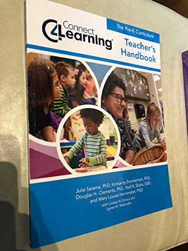 The Pre-K Curriculum Teachers Handbook Connect 4 Learning 9780876596845 ...