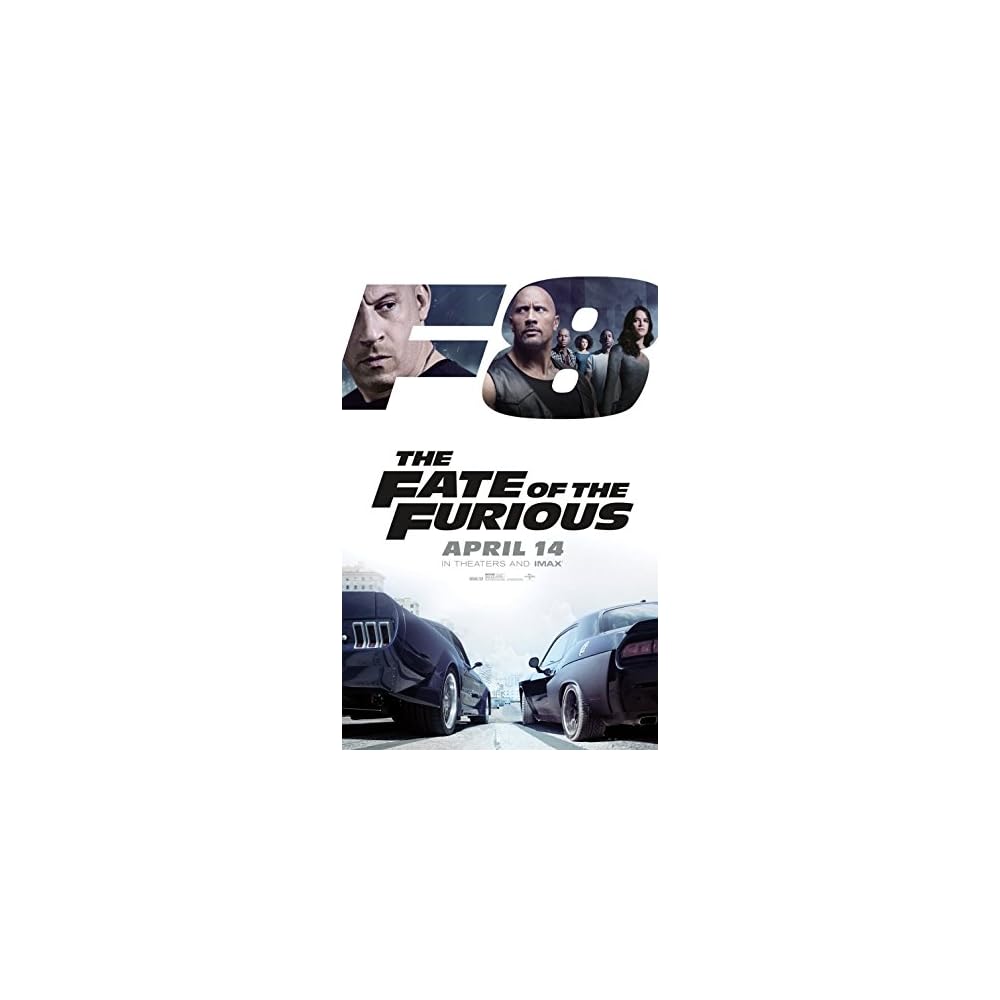Buy FATE OF THE FURIOUS (2017) Original Authentic Movie Promo Poster ...