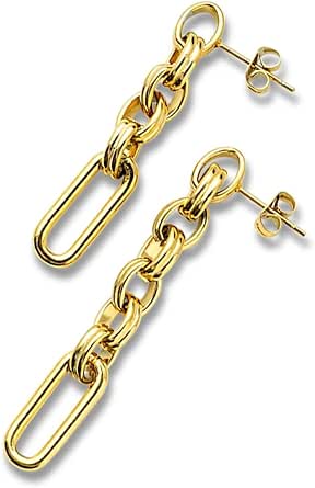 Amazon | [mico.lor] ステンレス ピアス (181) アシンメトリー2個セット レディース サージカルステンレス 316L 金属アレルギー対応 金色 | ピアス 通販