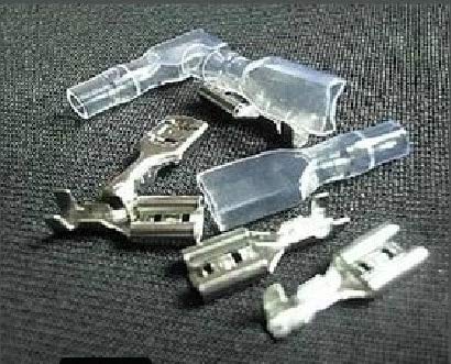 Gimax 4.8 with transparent sheath inserted spring 4.8mm Female terminal ...