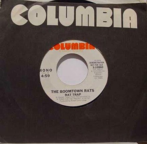 Amazon.com: RAT TRAP BOOMTOWN RATS 45 rpm single: CDs & Vinyl