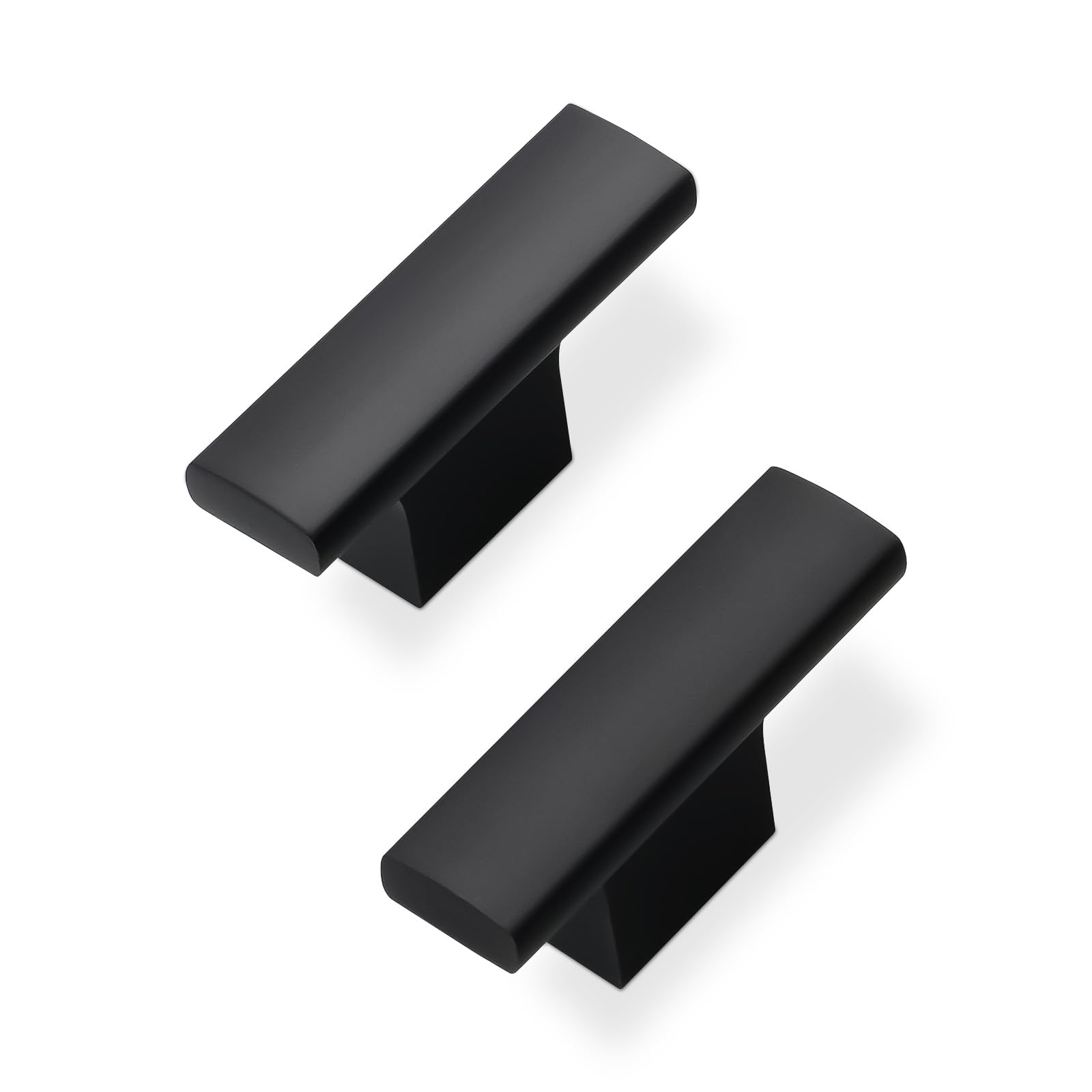 KOMOTIA 10 Pack Matte Black Kitchen Cabinet Knobs Cabinet Knobs Black ...
