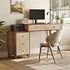 Amazon.com: LITTLE TREE 39-Inch Writing Desk with 5 Drawers ...