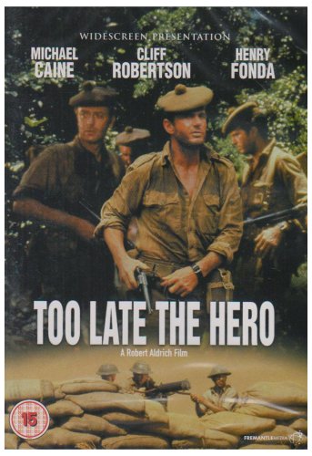 Amazon.com: Too Late The Hero [DVD] : Michael Caine, Henry Fonda, Cliff ...