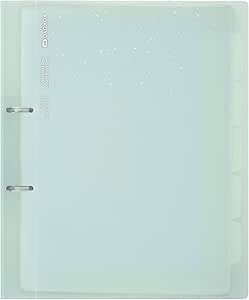 Kokuyo Me 2-Ring Loose Leaf Binder, A4, Up to 100 Sheets, Fragile Mint, Japan Import (KME ...