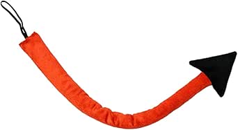 Amazon.com: SeasonsTrading Long Red Devil Tail - Halloween Devil ...