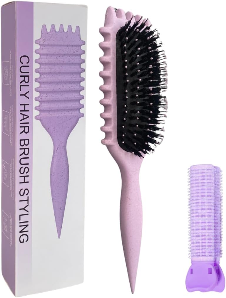 Amazon.com : Bounce Curl Define EdgeLift Brush, 5-in-1 Tool for ...