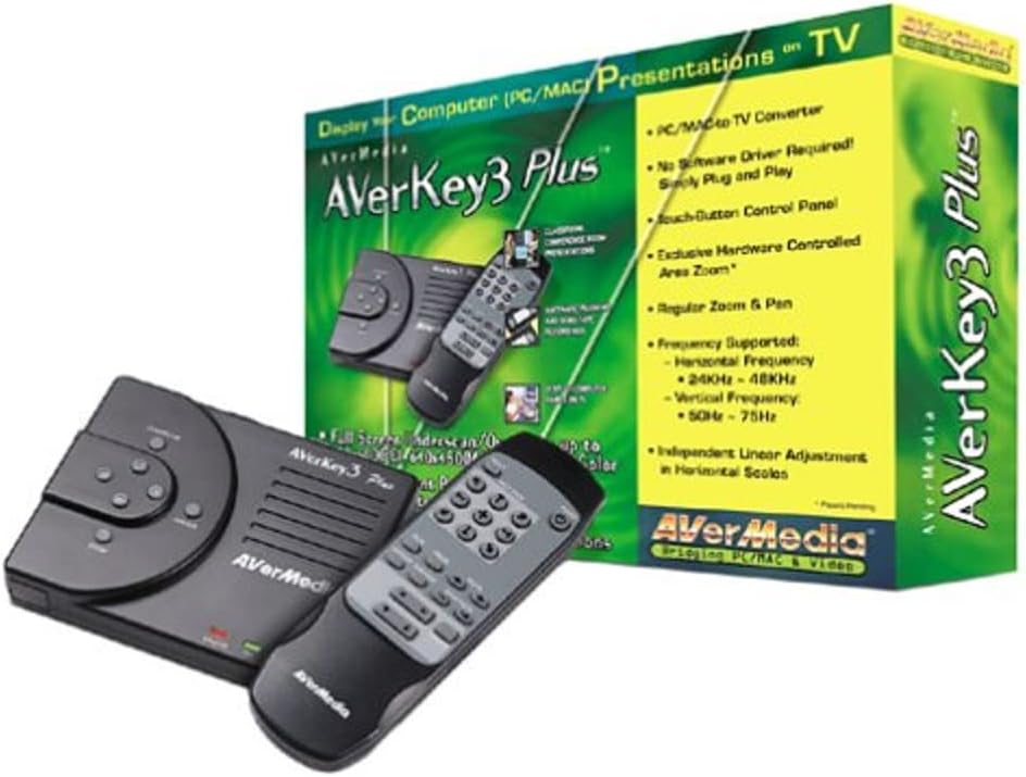 Amazon.com: Avermedia Averkey 3 Plus PC/Mac Remote Ctlr 800X600 Graphic ...