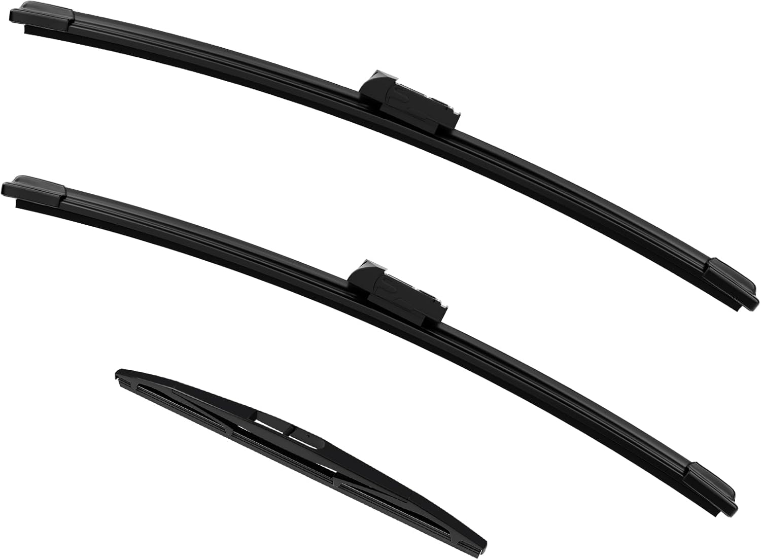 Amazon.com: HULADAED® 26''+20''+14'' Silicone Windshield Wipers ...