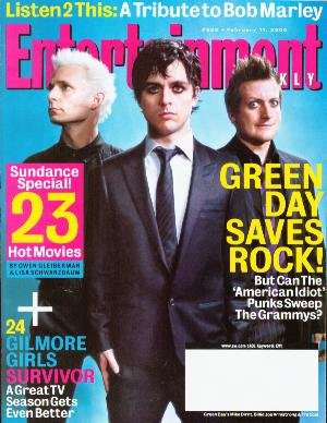 Entertainment Weekly Magazine - February 11, 2005: Green Day, Survivor ...
