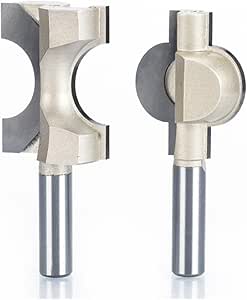 Amazon.com: CREAP 1pc Router Bits Convex Edging Bits Half Round Bit ...