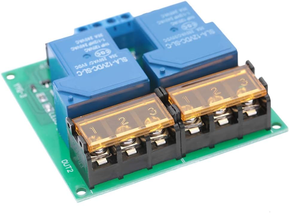 Two Way Relay Module, High Power Bidirectional Optocoupler Isolation ...