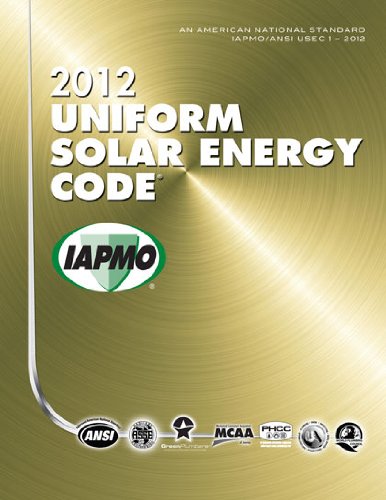 Buy 2012 Uniform Solar Energy Code Book Online at Low Prices in India ...