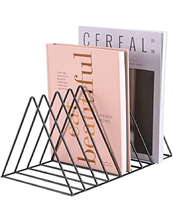 Cri8Hub Stainless Steel Triangle Slot Magazine Stand - File Rack ...