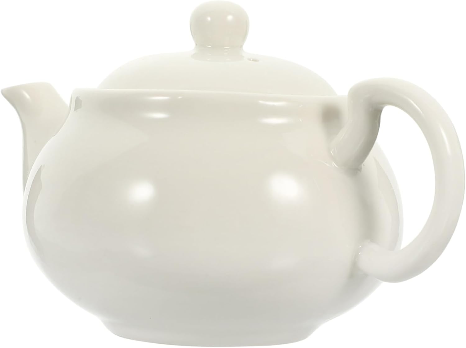 Amazon.com | HOLIDYOYO Porcelain Tea Pot Chinese Style White Ceramic ...