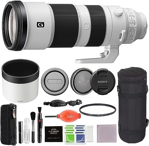 Sony FE 200–600mm F5.6–6.3 G OSS (SEL200600G) Camera Lens Bundle with ...