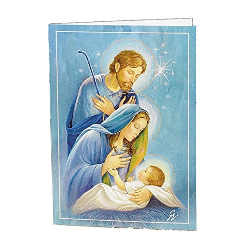 Holy Family Christmas Cards St/25 : Abbey Press: Amazon.in: Home & Kitchen
