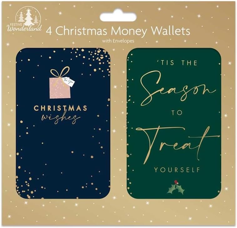 BG Festive XC0031 Christmas Money Wallets Xmas for Cash Gifts ...