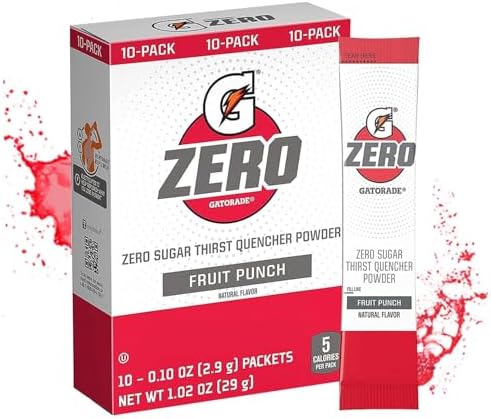 Amazon.com : The Gatorade Gatorade G Zero, Sugar Free Powder Sticks, 0 ...