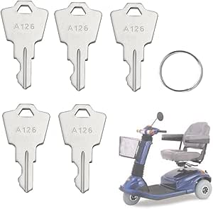 Amazon.com: Replacement Keys for Pride Mobility Scooters, GoGo, Elite ...