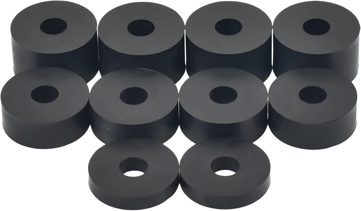 Hawkeng 8mm (M8) Rubber Spacers Standoff Washers (10 Pack) 4 x 15mm, 4 ...
