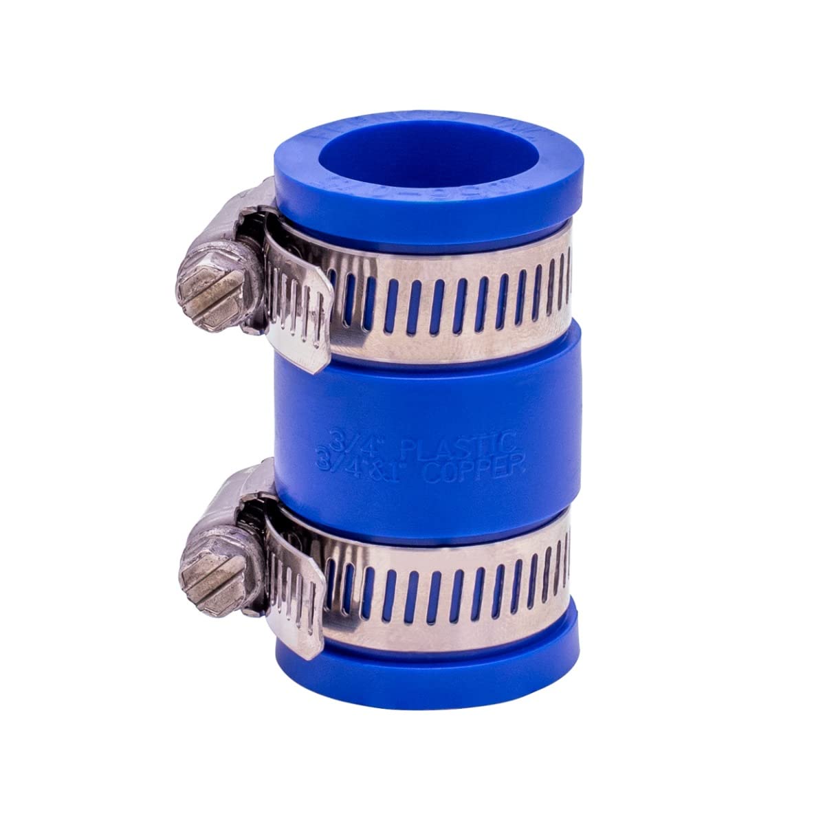 Amazon.com: Fernco 1056-075 3/4-in. Flexible PVC Pipe Coupling for ...