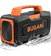Amazon.com: BUGANI Bluetooth Speaker, 80W Powerful Portable Wireless ...