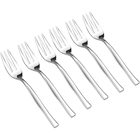 Amazon.com: Doryh Stainless Steel Tasting Appetizer Forks, 6.1 Inches ...