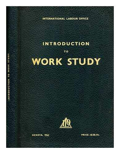 Introduction to Work Study: International Labour Office: Amazon.com: Books
