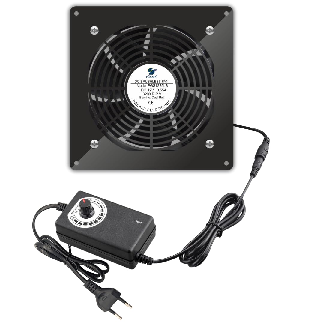 PGSA2Z Enhanced Cooling Solution 6inch Cooling Fan AC Plug Fan (120V ...
