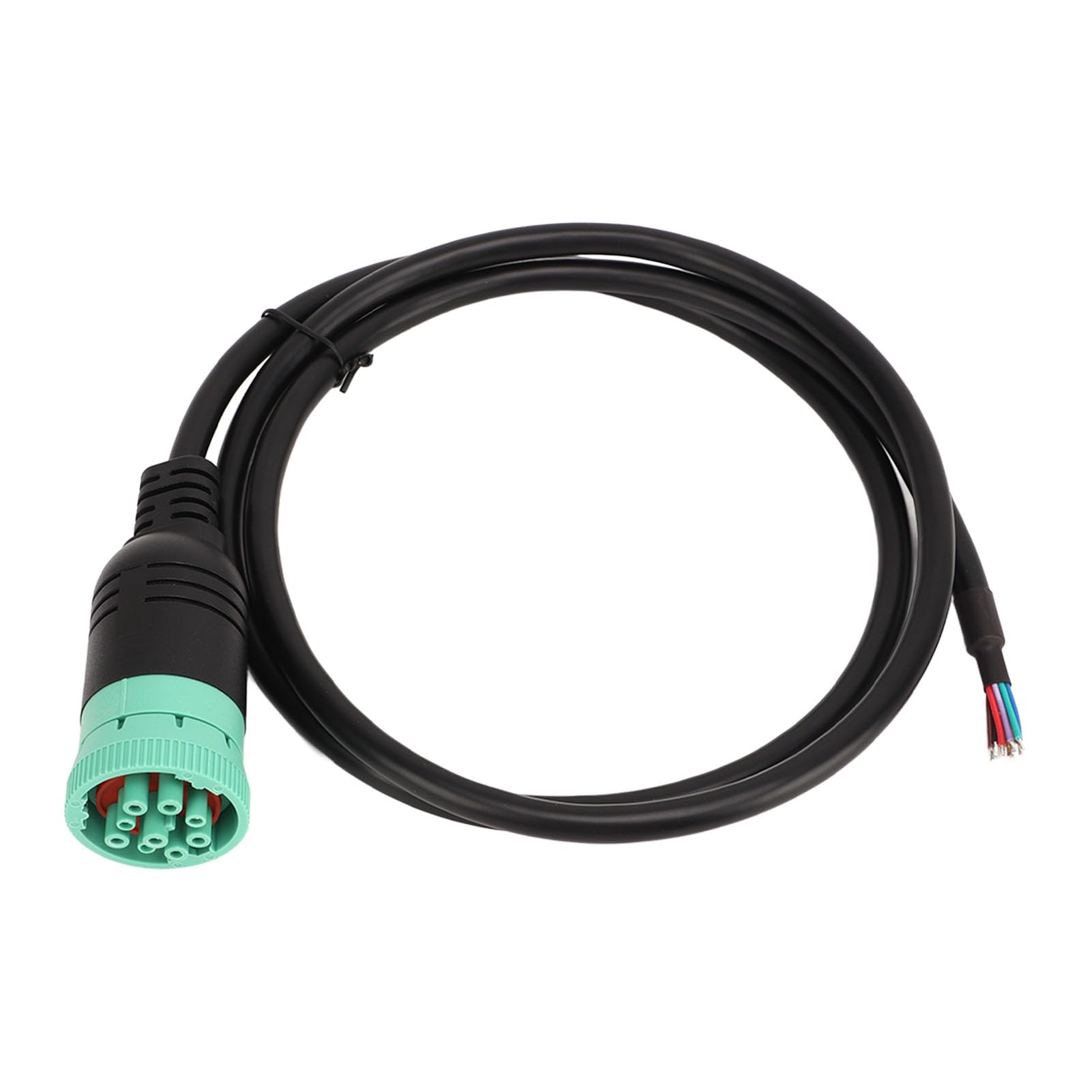 Type 2 J1939 9 Pin Female Extension Connector to Open Plug Diagnostic ...