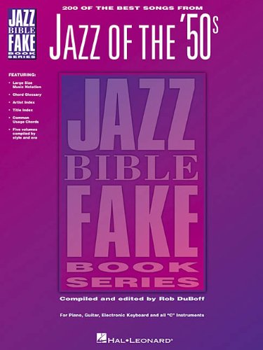 Amazon.com: Jazz of the 50's (Jazz Bible Fake Book Series ...