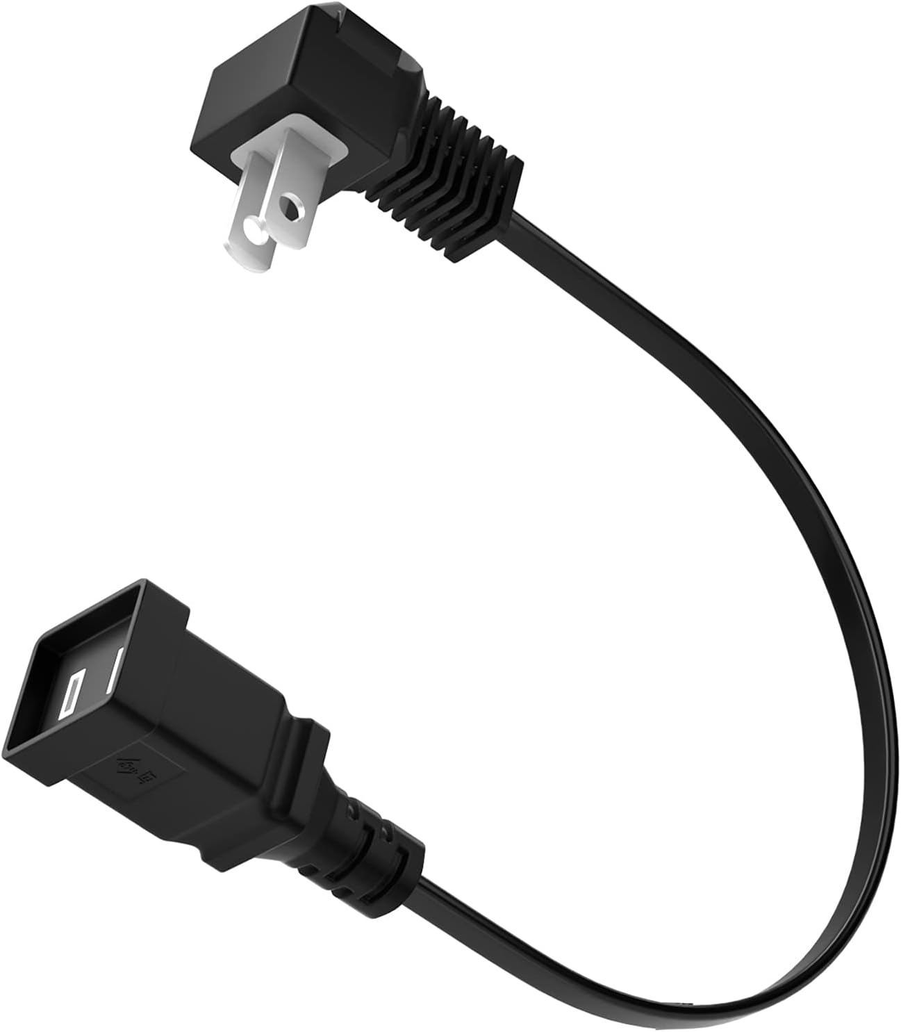 Amazon.com: 1ft Toptekits Short US Power Extension Cable Cord US AC 2 ...