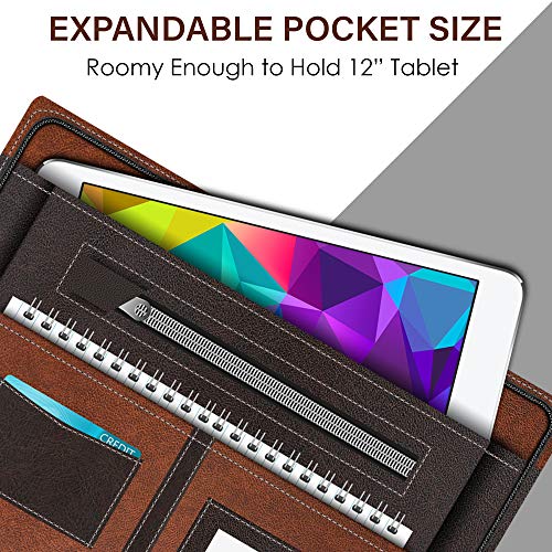 FEDUS 20 Leafs Multipurpose Leatherette Professional File Folders for ...