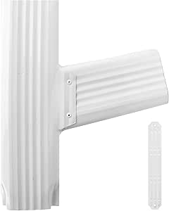 Downspout Gutter Y Connector rain gutter downspout extensions (2x3 ...