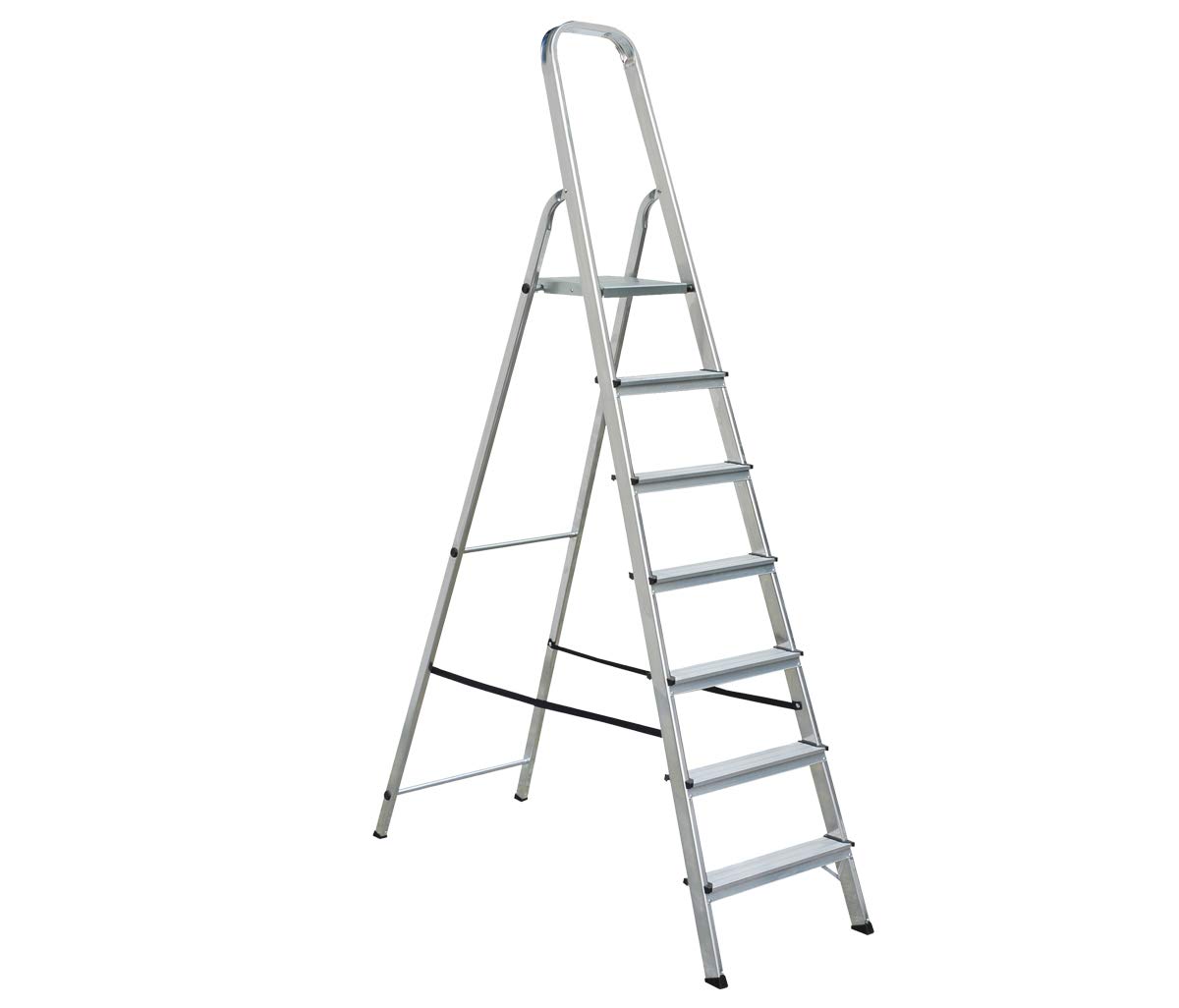 Buy Draak Step Ladder 7 Step With Hook - Non Slip Treads - Ladder Made ...