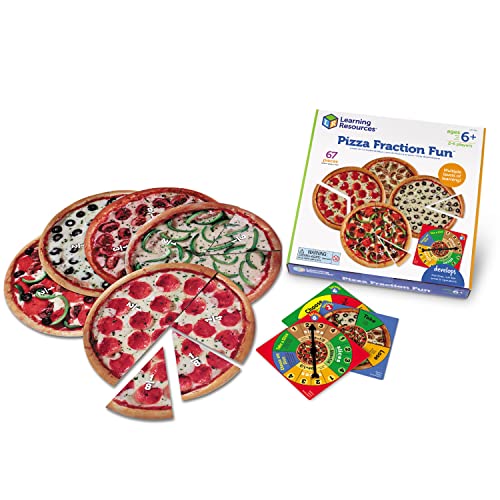 Puzzle Pies Numbers & Fractions Food Play Set